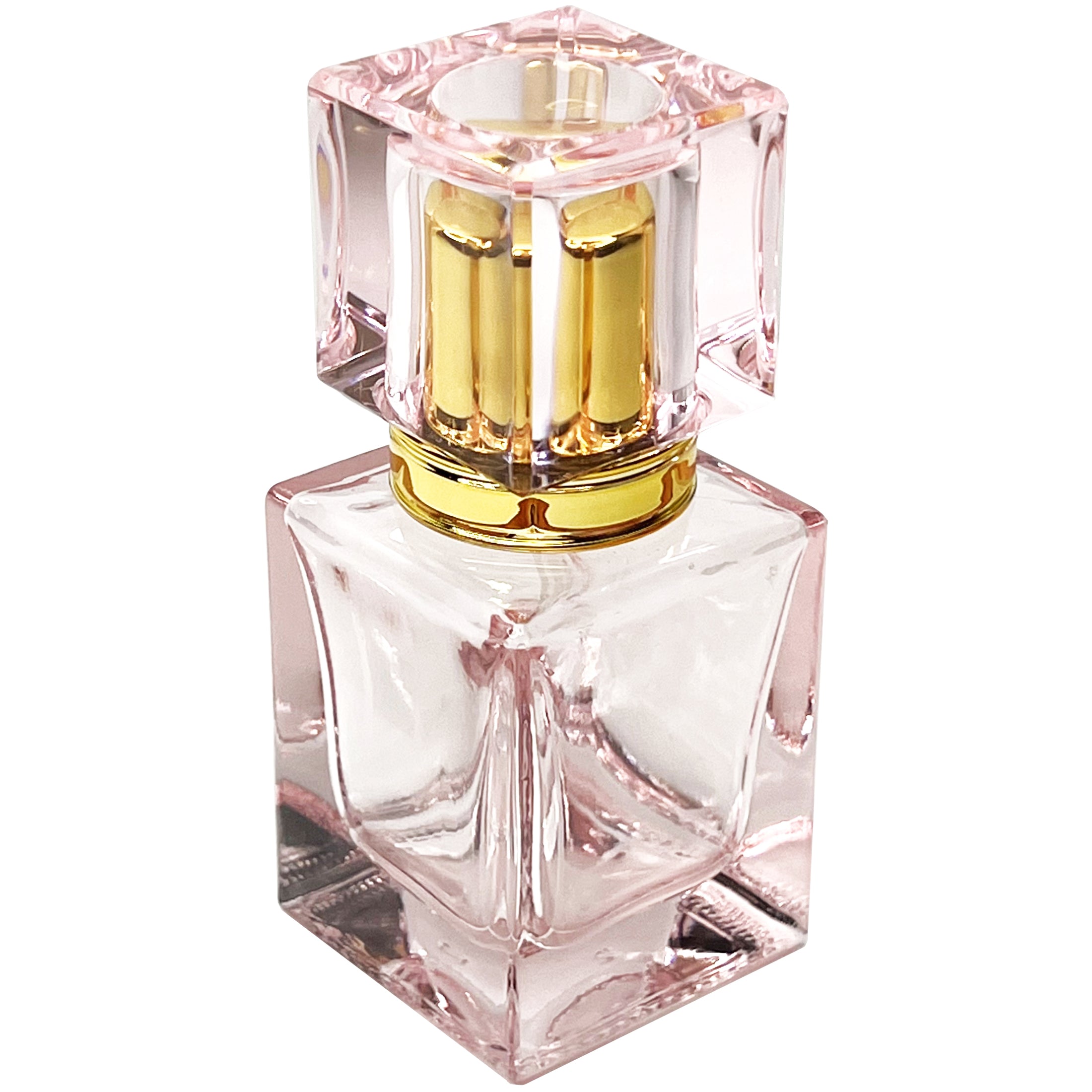 30ml 1oz colored glass cube perfume spray bottles